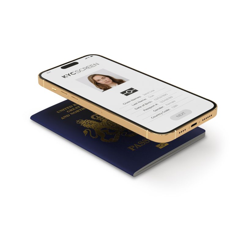 KYC Screen - NFC Scanning of e-Passports and ID cards - Fintech Trader